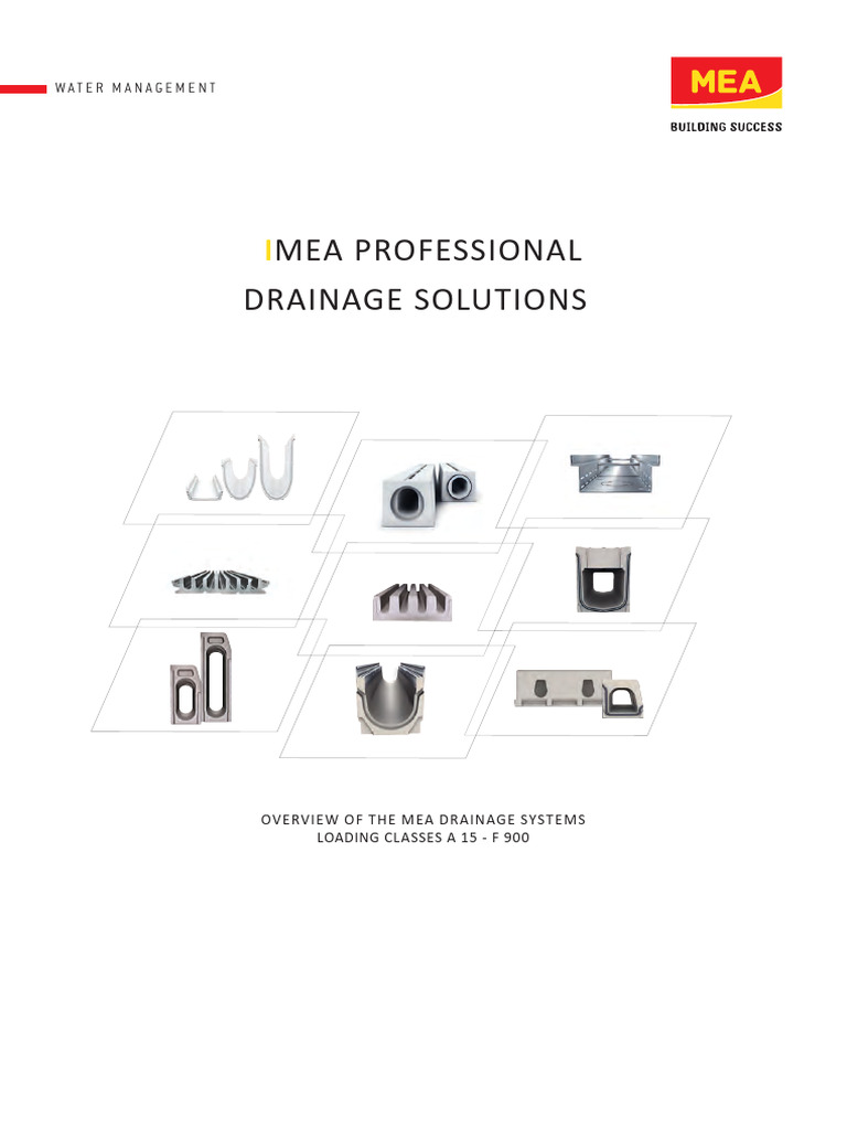 New MEA Professional Drainage Solutions | PDF | Building Materials ...