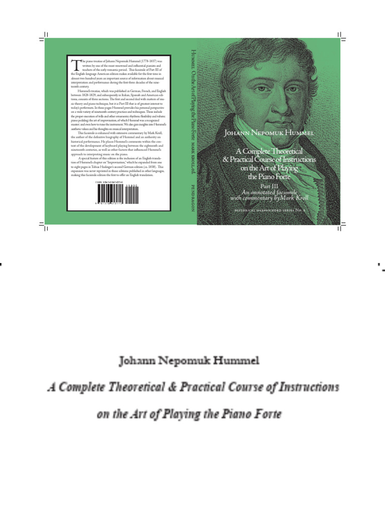 Kroll Hummel Complete Course Facsimile | PDF | Keyboard Instruments
