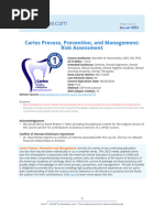 ADA Caries Risk Assessment Forms | PDF