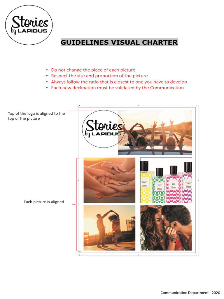 Guidelines Visual Charter Stories by Lapidus | PDF