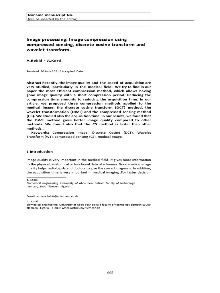 Image Processing Image Compression Using | PDF | Data Compression ...