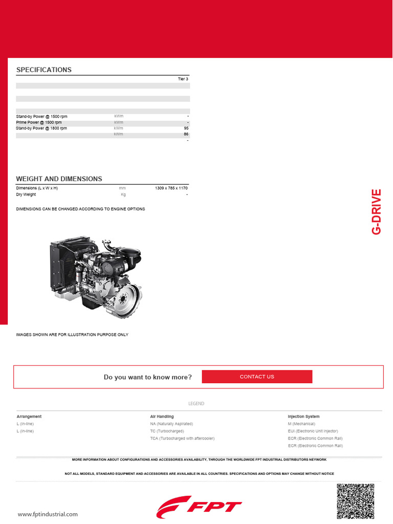G-Drive N45 95 KWM at 1800 RPM | PDF | Fuel Injection | Automotive ...