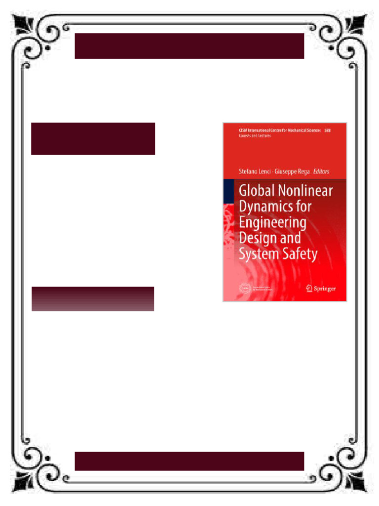 Global Nonlinear Dynamics For Engineering Design and System Safety ...