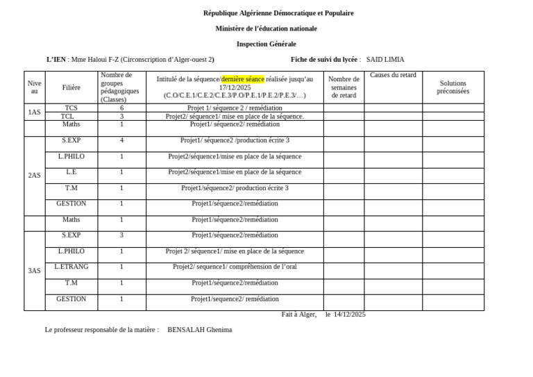 Fiche de suivi programme 1as 2as 3as (1) | PDF