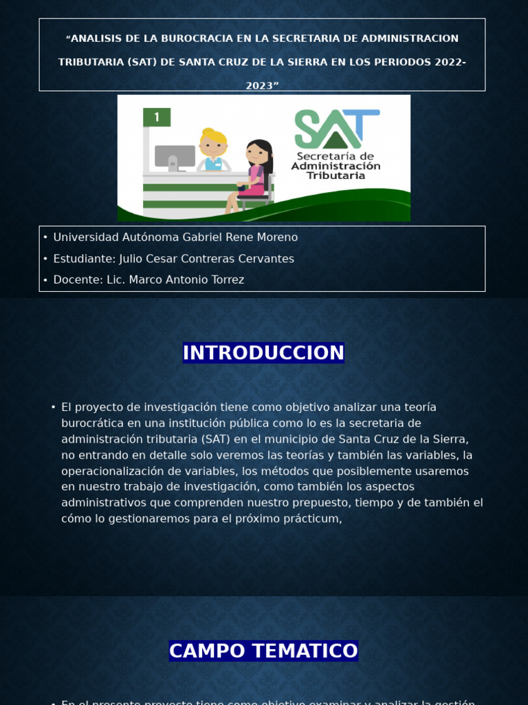 Presentacion Practicum III | PDF | Burocracia | Información