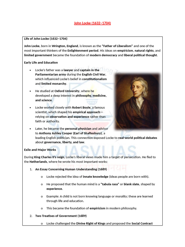 John Locke Complete | PDF | John Locke | Liberalism