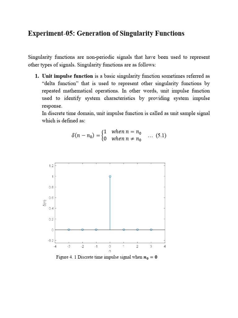 Signals and Systems Exp 5 | PDF | Discrete Time And Continuous Time ...