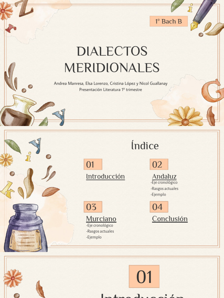 Dialectos Meridionales | PDF | Lengua española | Idiomas