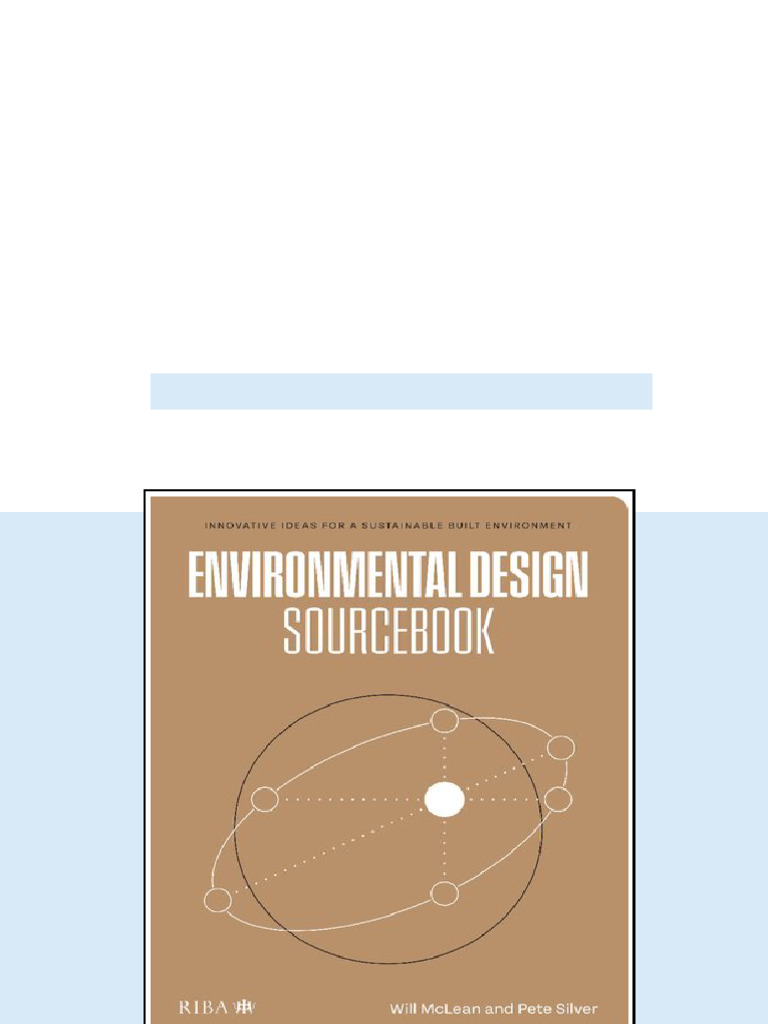 (Ebook) Environmental Design Sourcebook : Innovative Ideas for a ...