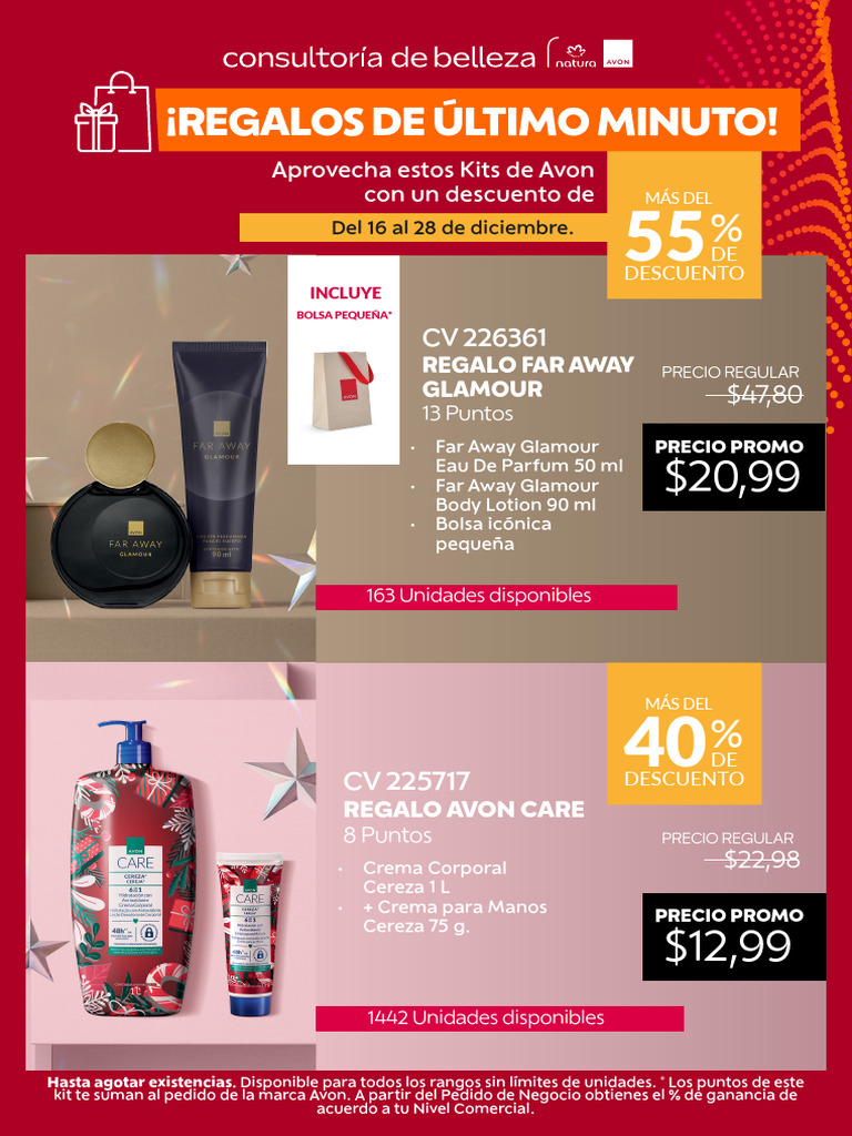 v3 - PDF Estuches Avon y Natura | PDF | Perfume | Perfumería