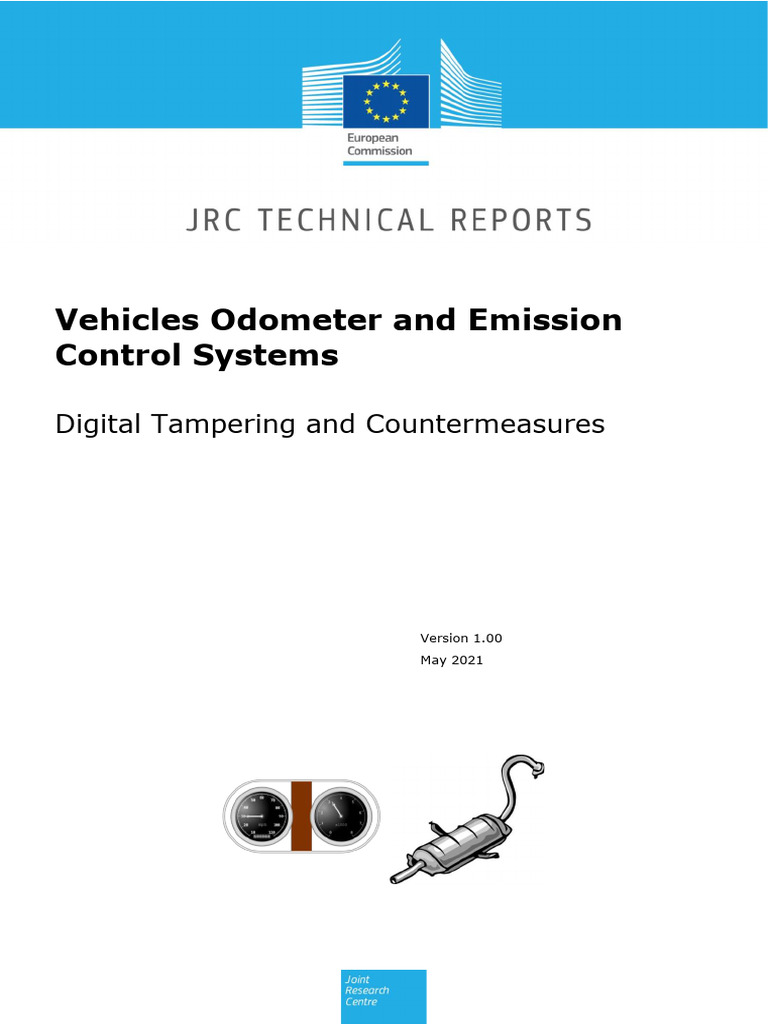 4.3 Vehicles Odometer and Emission Control System Digital Tampering ...