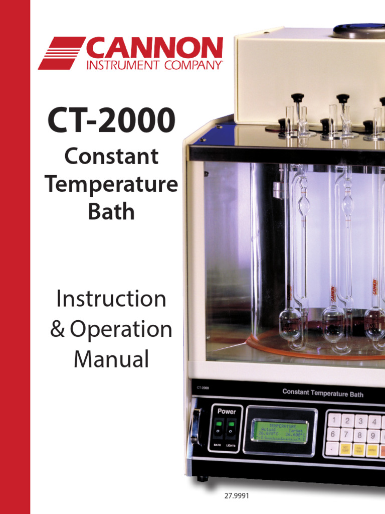 CT 2000 | PDF | Temperature | Thermometer