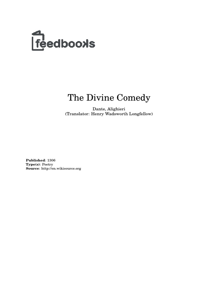 Dante - The Divine Comedy | PDF