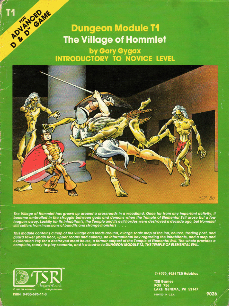 T1 The Village of Hommlet | PDF