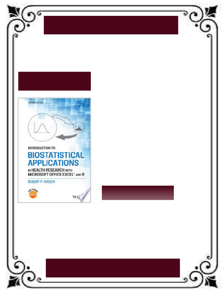 Introduction to Biostatistical Applications in Health Research with ...