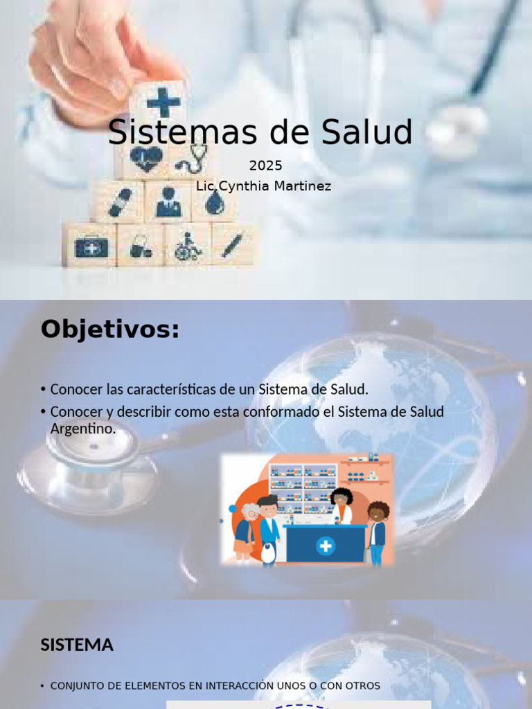 Sistemas de Salud Clase numero 4 SP ENF (2) | PDF | Cuidado de la salud ...