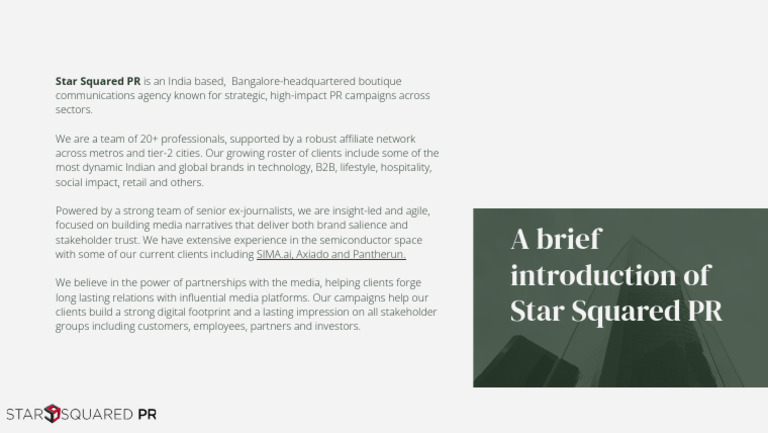 A Brief Introduction of Star Squared PR | PDF