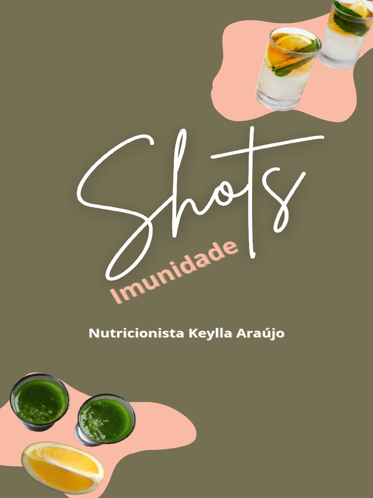 Receitas de Shots para Imunidade | PDF