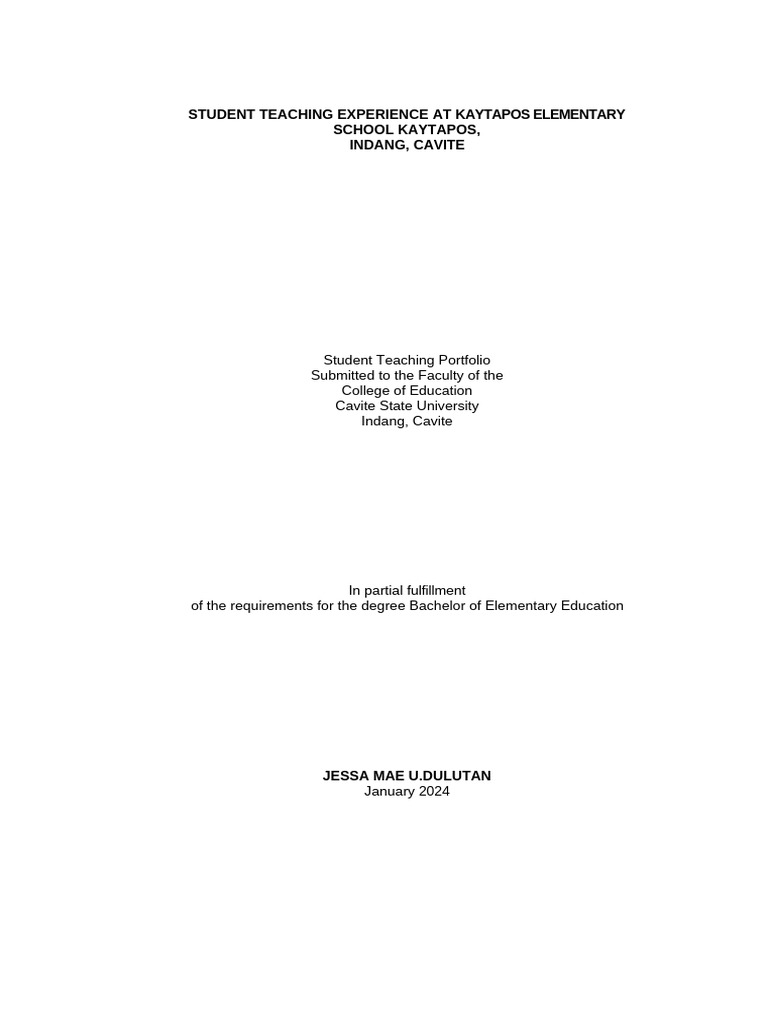 DULUTAN_Revised | PDF | Teachers | Classroom Management