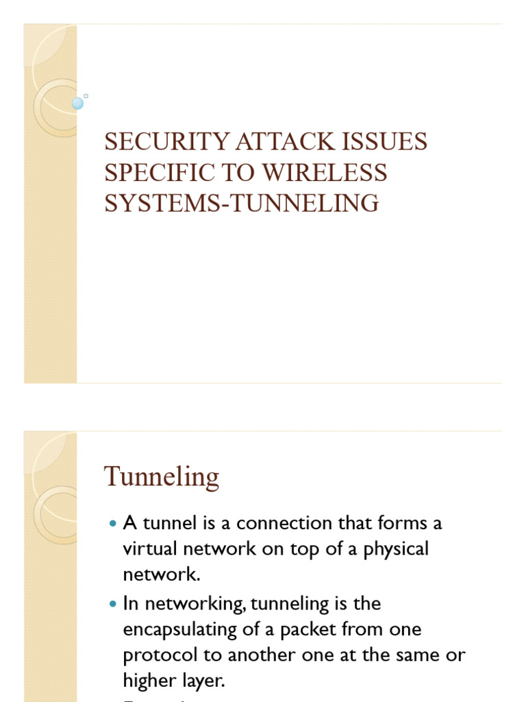 Tunneling | PDF | Virtual Private Network | Computer Network
