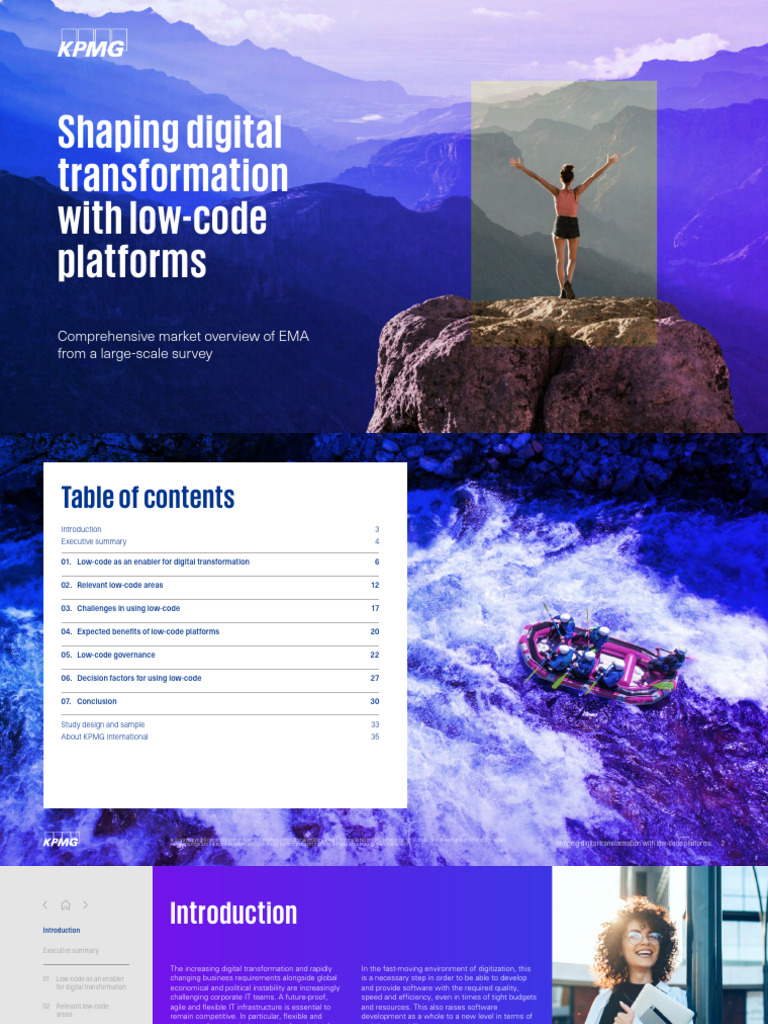 KPMG - Shaping Digital Transformation With Low-Code Platforms - BF ...