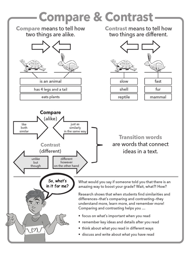 SLL B RC Compare and Contrast 1 AC | PDF