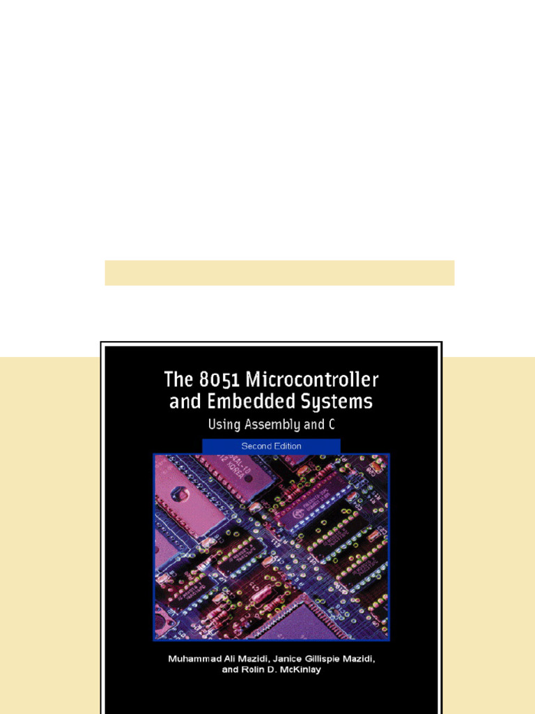 Solution Manual for 8051 Microcontroller and Embedded Systems, The, 2/E ...