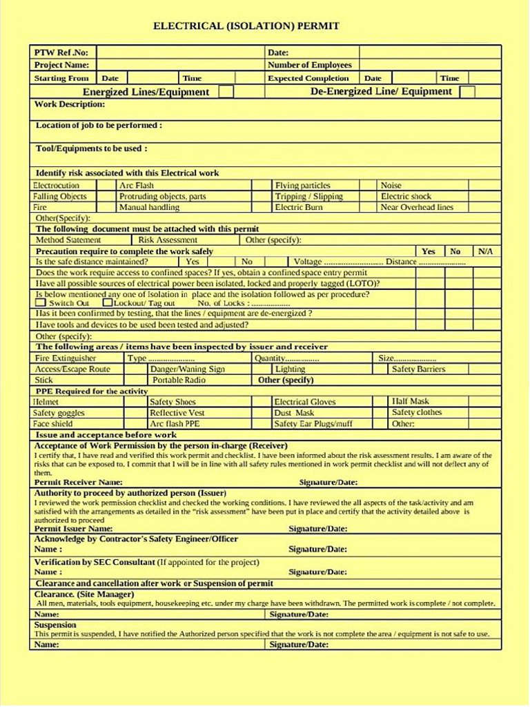 Electrical Permit | PDF