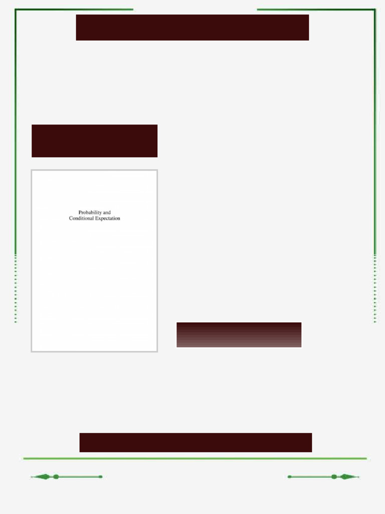 Probability and conditional expectation : fundamentals for the ...