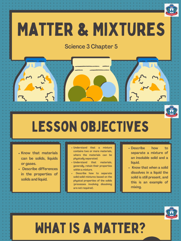 Matter and Mixtures | PDF | Mixture | Gases