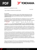 Medical Awareness Undertaking Letter | PDF