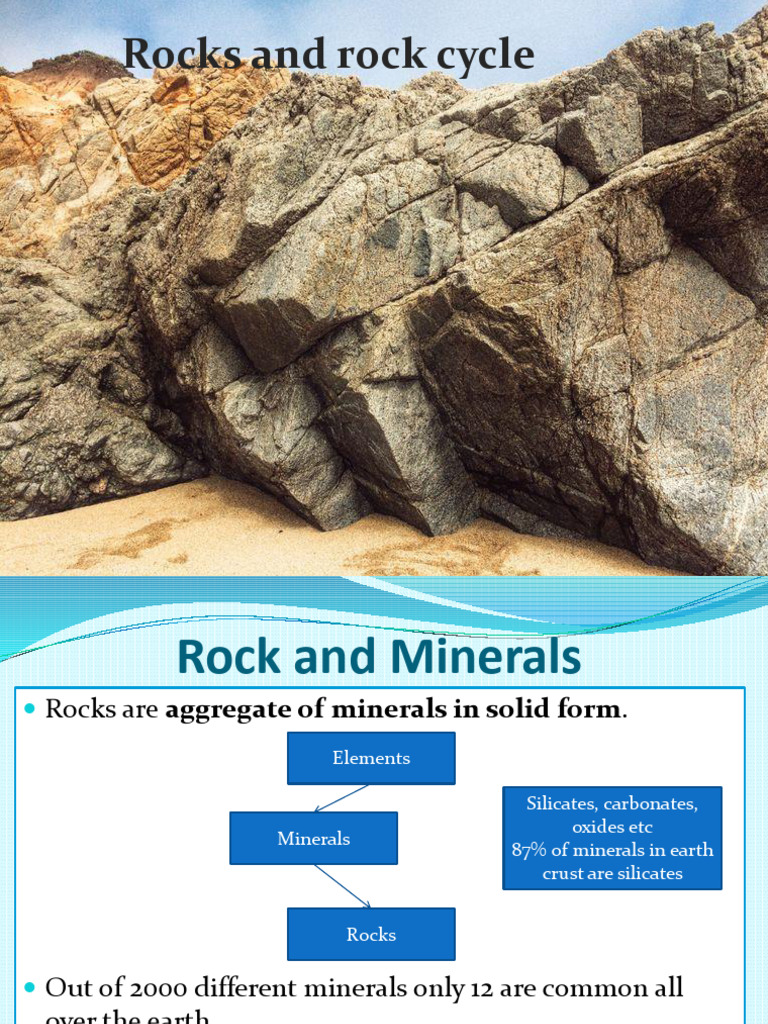 C2018 - Unit 6 - Rock Cycle &GeoMorphology | PDF | Rock (Geology ...