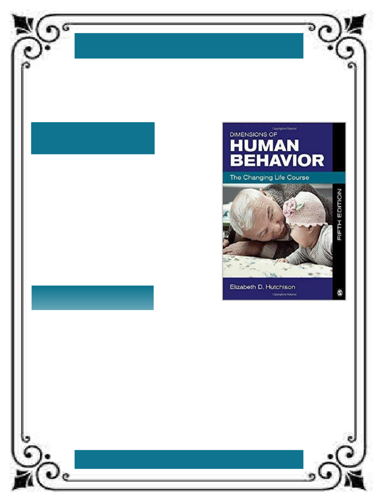 Dimensions of Human Behavior: The Changing Life Course 5th Edition ...