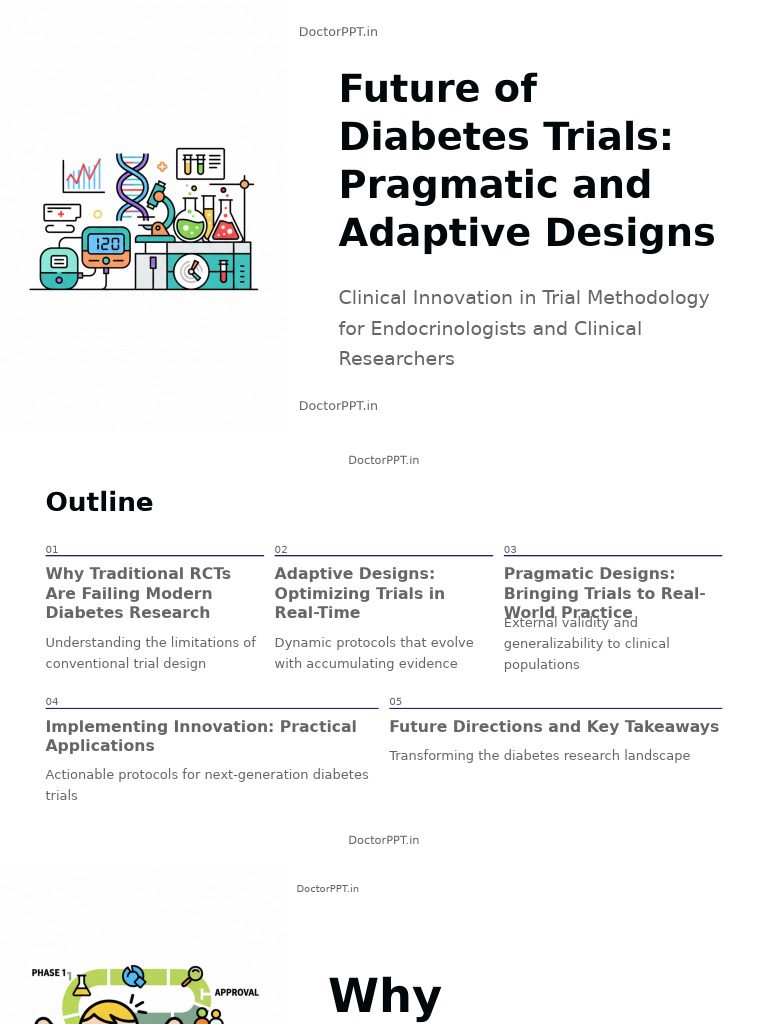 Future of Diabetes Trials Pragmatic and Adaptive Designs (1) | PDF ...