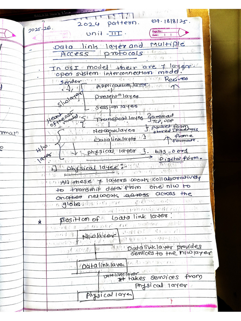 BCN 3rd unit notes for Sem 3 (IT branch) | PDF