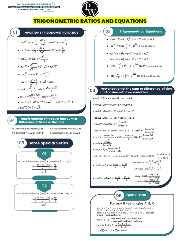 Trigo 124 | PDF | Trigonometry | Trigonometric Functions
