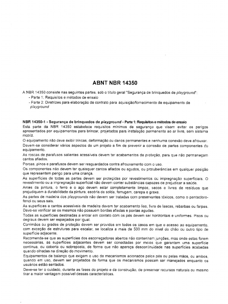 NBR 14350-1 | PDF