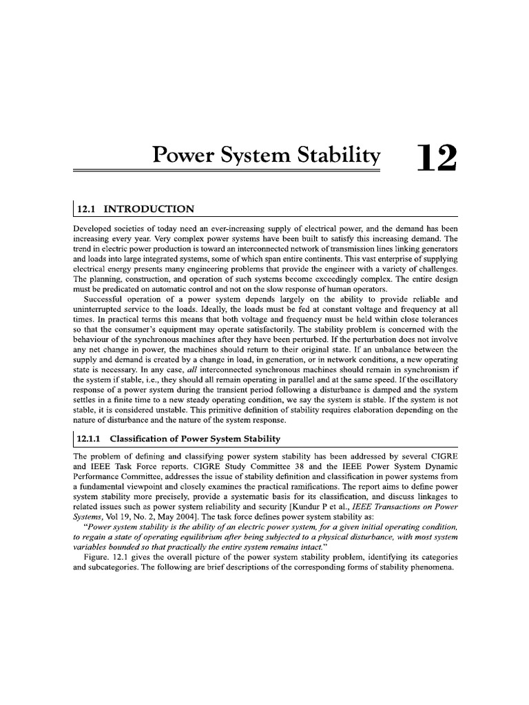 3] Power Stability | PDF