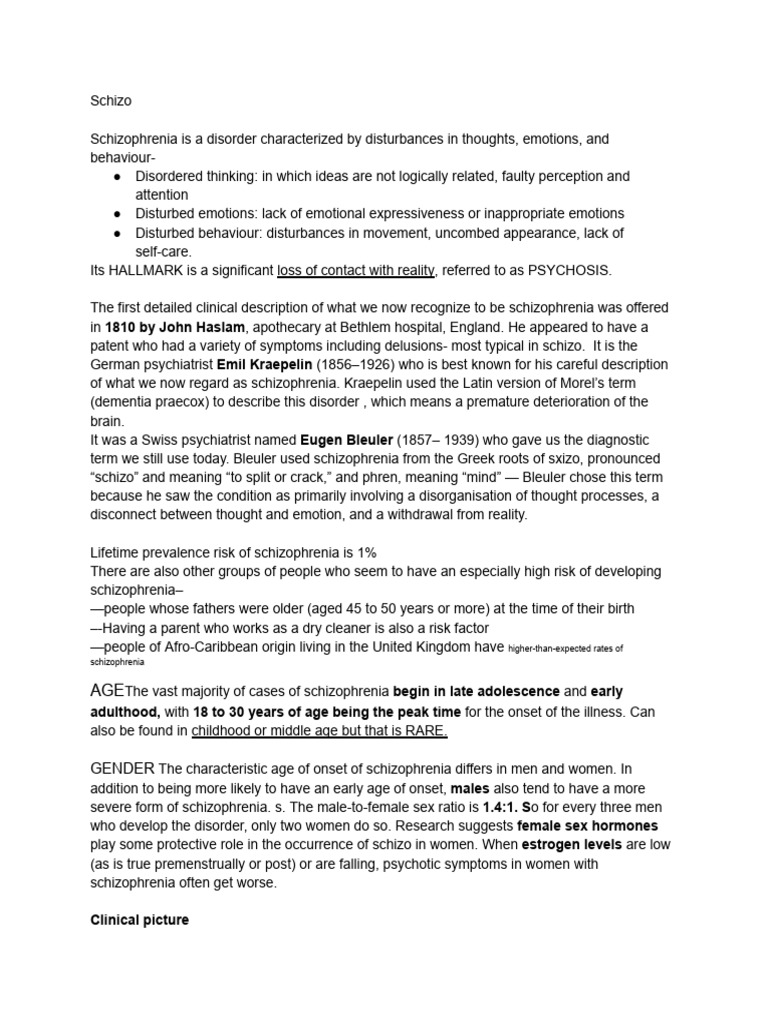 Abnormal Psychology - Personality Disorders | PDF | Schizophrenia ...