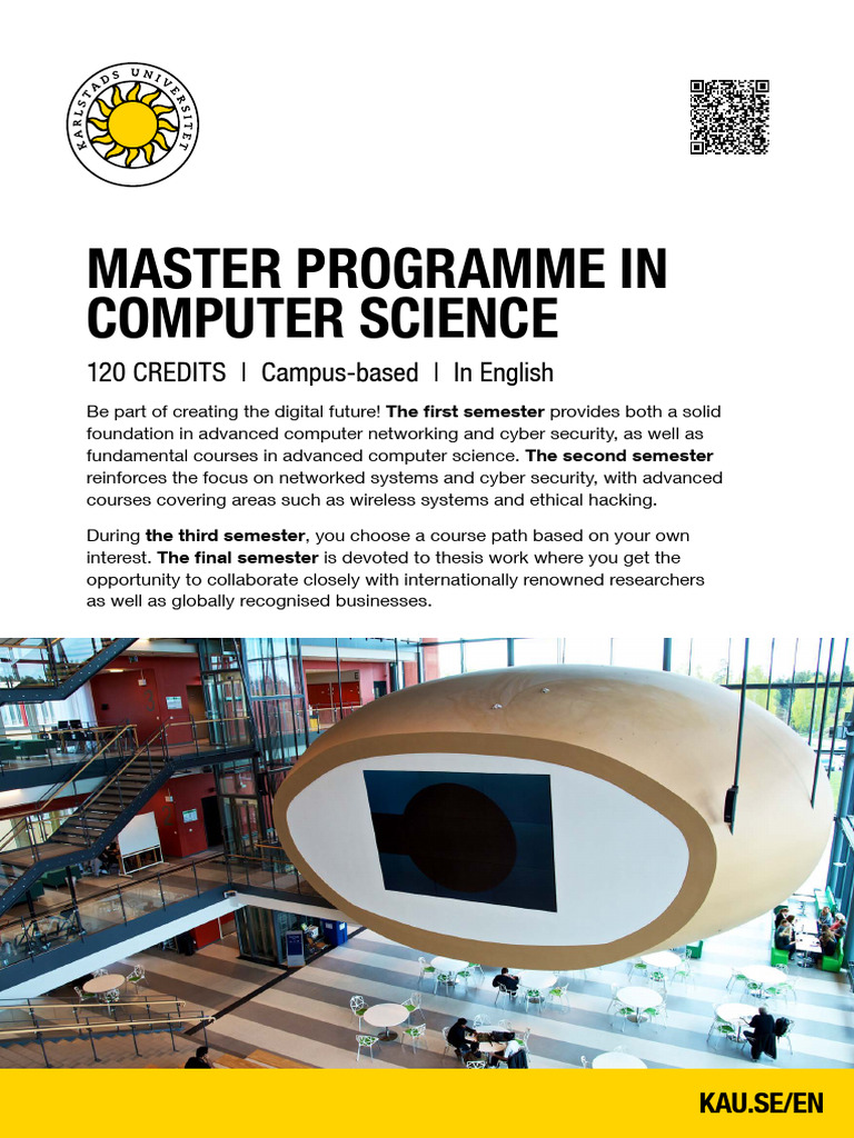 Master in Computer Science | PDF