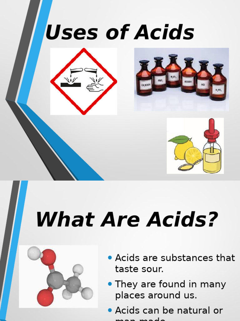 Uses of Acids | PDF