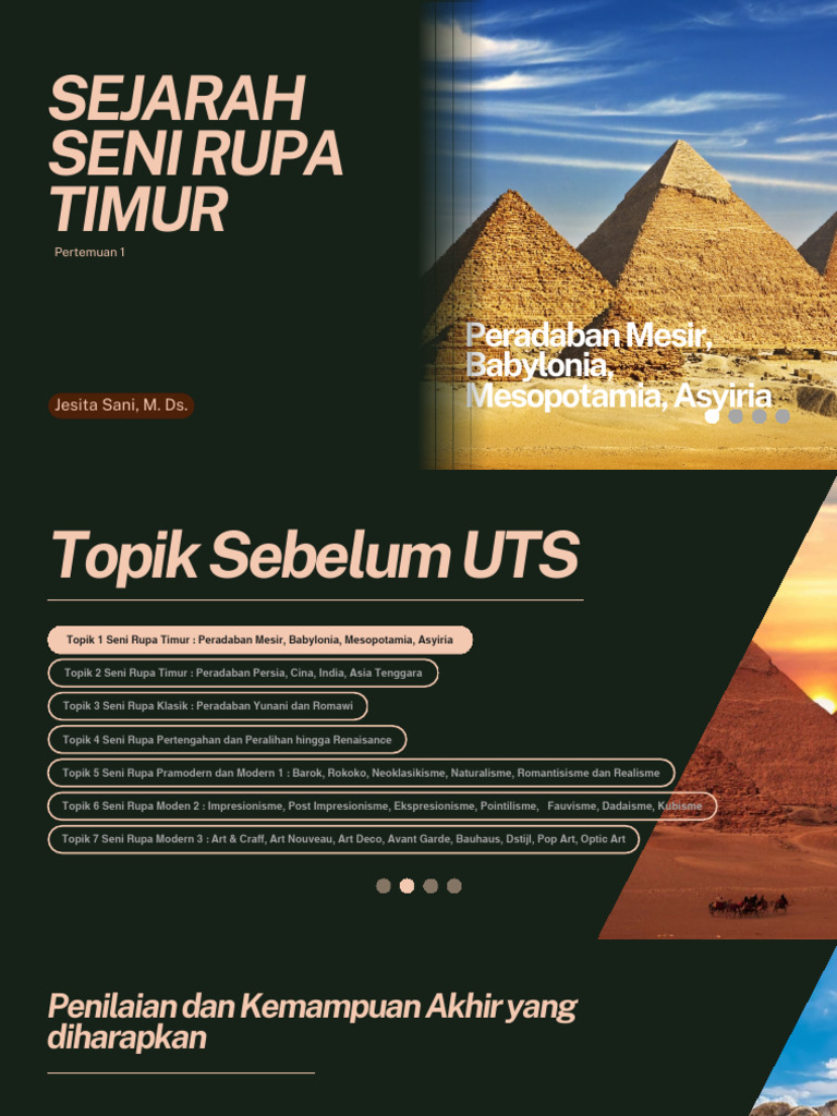 Seni Rupa Peradaban Timur Kuno | PDF