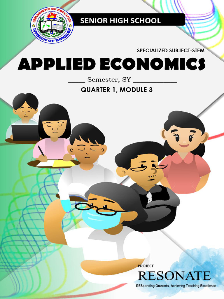 Q1 Module 3 Applied Eco | PDF | Demand | Economic Equilibrium