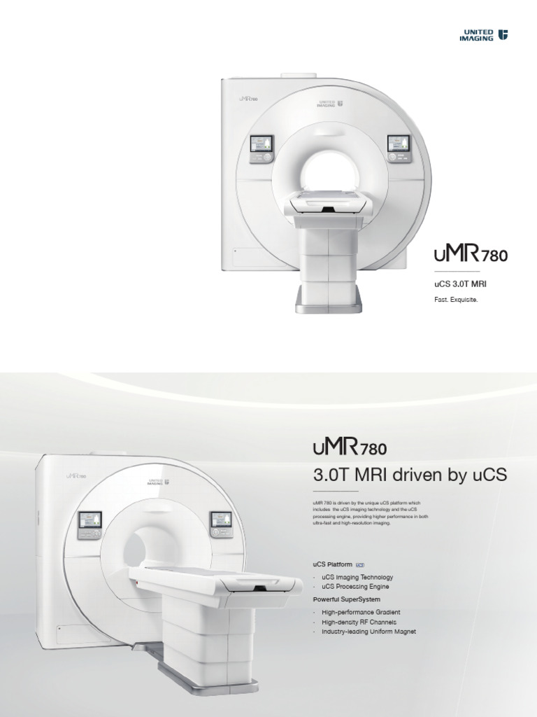 Advanced uCS 3.0T MRI Technology | PDF | Magnetic Resonance Imaging ...