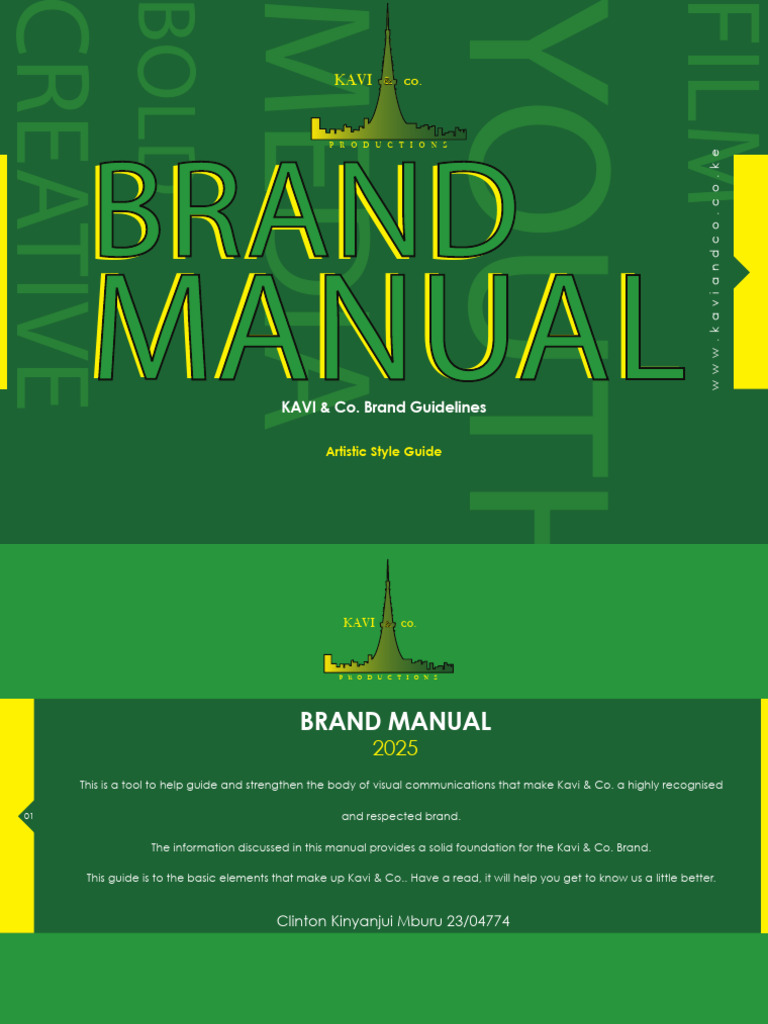 KAVI & Co. Brand Guidelines Manual | PDF | Logos | Brand