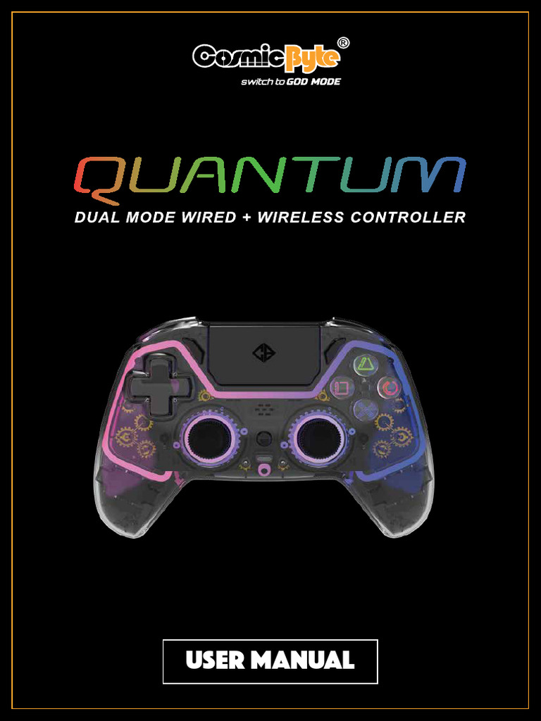 Cosmic Byte Quantum Controller User Manual 1 | PDF