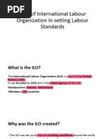 ILO Organizational Chart Overview | PDF | International Labour ...