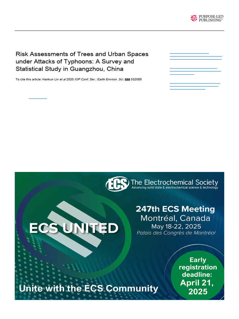 2020 - Hankun Lin - Risk Assessments of Trees and Urban Spaces Under ...