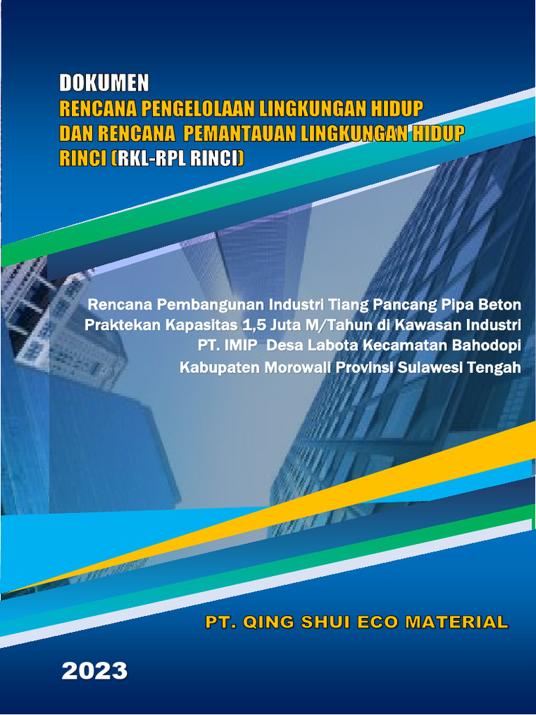 RKL-RPL Rinci QSEM Tiang Pancang | PDF