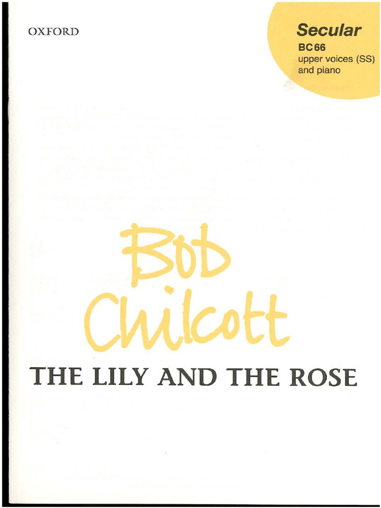 9. the Lily and the Rose, Chilcott, SA | PDF
